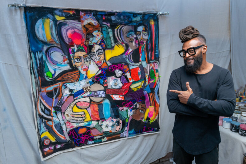 Artist Miles Regis celebrates living legend Stevie Wonder - Design News Now